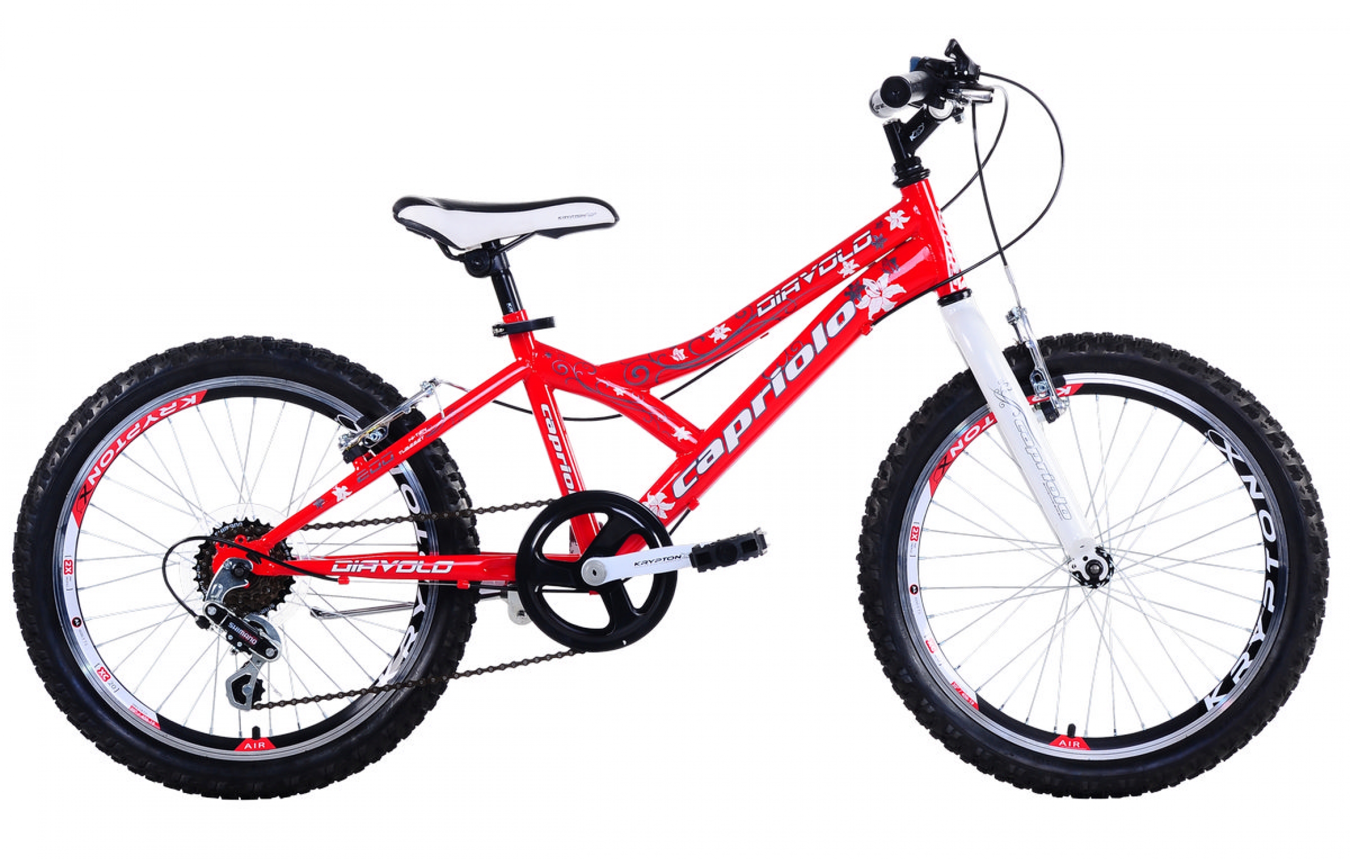 DIAVOLO 200 CRVENO-BELA | Capriolo bicikli Prodaja bicikala