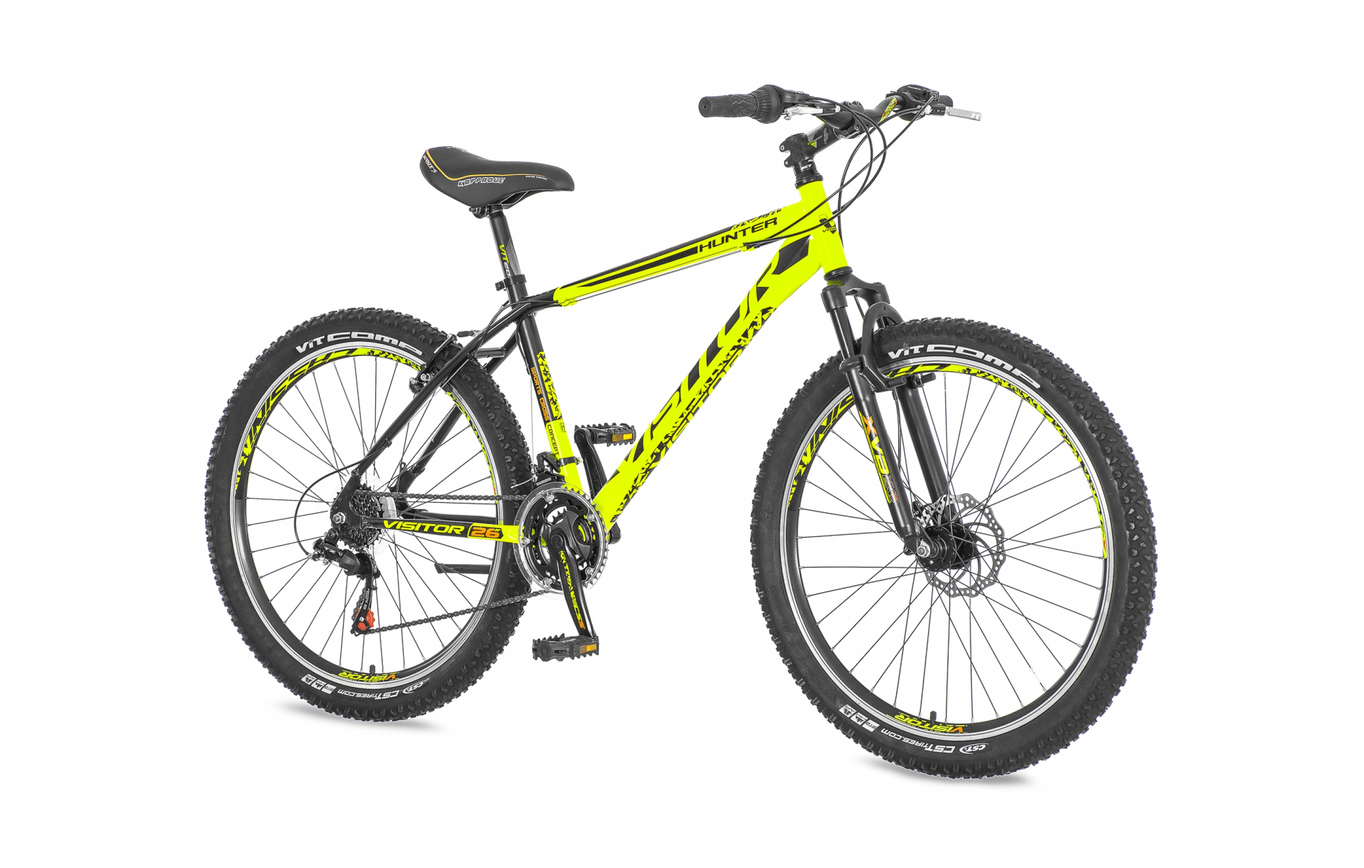 VISITOR HUNTER ZELENO CRNO CRVENI - HUN265D1 | Visitor bicikli Prodaja ...